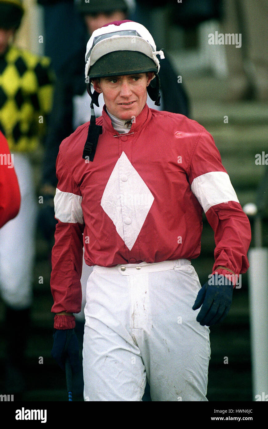 RUSSELL GARRITTY JOCKEY WETHERBY RACECOURSE WETHERBY ENGLAND 08 ...