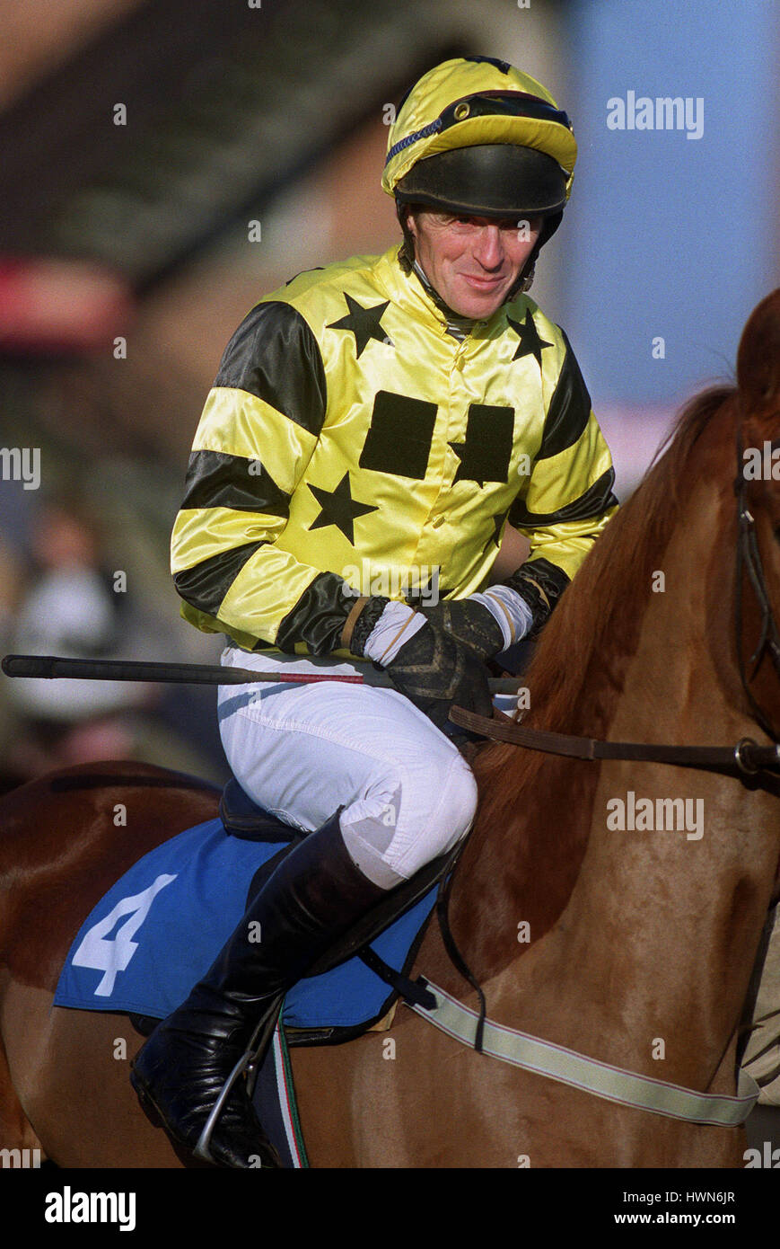 BRIAN STOREY JOCKEY WETHERBY 08 December 2001 Stock Photo - Alamy