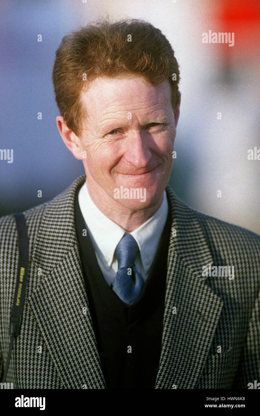 IAN WILLIAMS RACE HORSE TRAINER WETHERBY RACECOURSE WETHERBY ENGLAND 08 ...