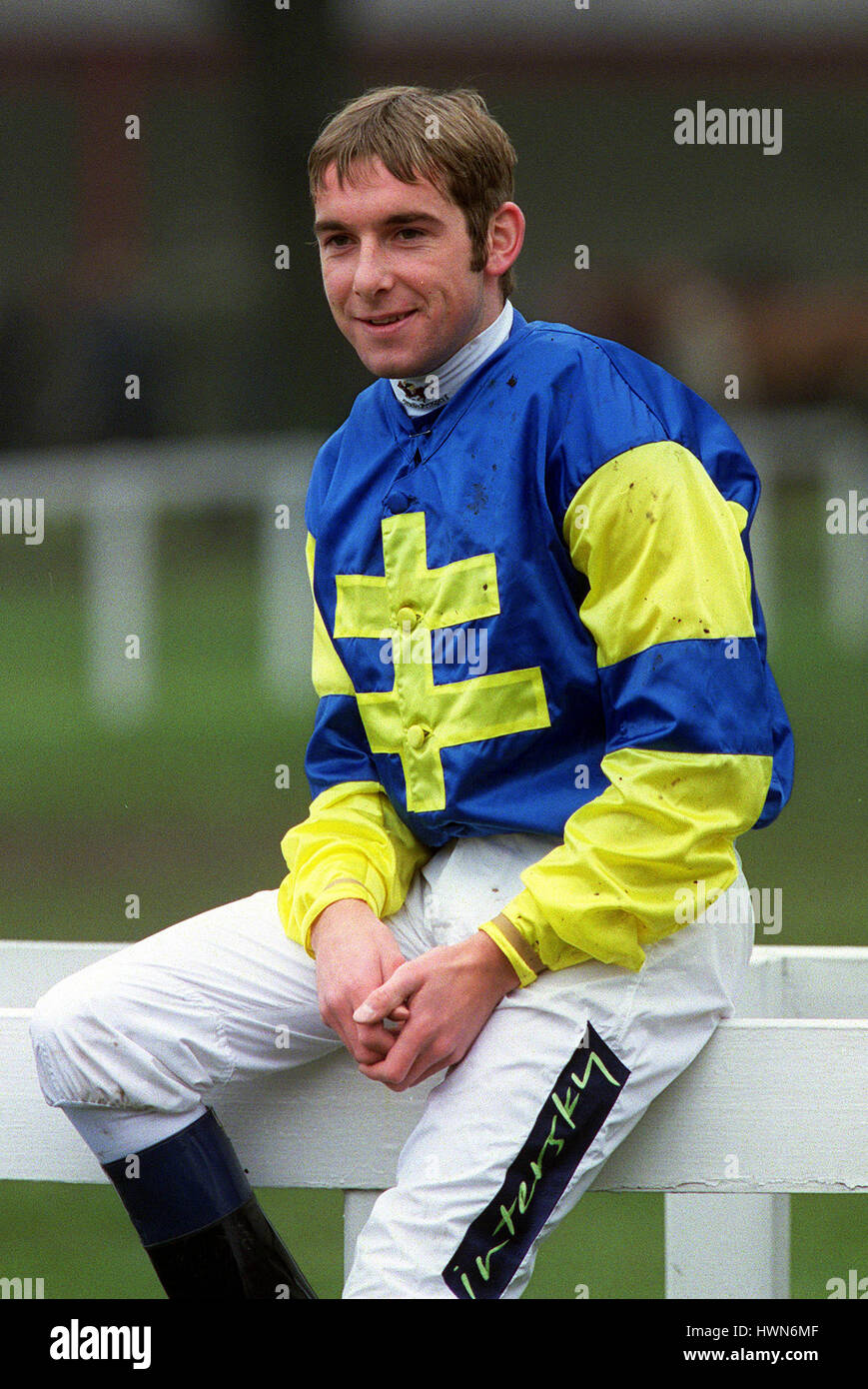 ROBERT WINSTON JOCKEY DONCASTER DONCASTER RACECOURSE 08 May 2001 Stock ...