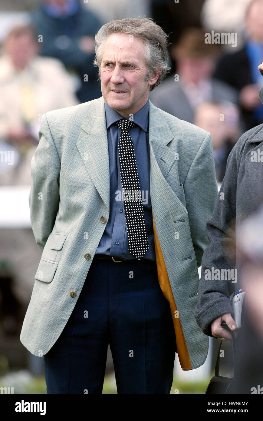 BILL TURNER RACE HORSE TRAINER 21 March 2002 Stock Photo - Alamy