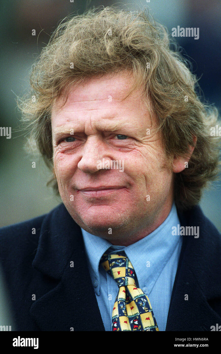 MOUSE MORRIS RACE HORSE TRAINER WETHERBY RACECOARSE WETHERBY ENGLAND 03 ...