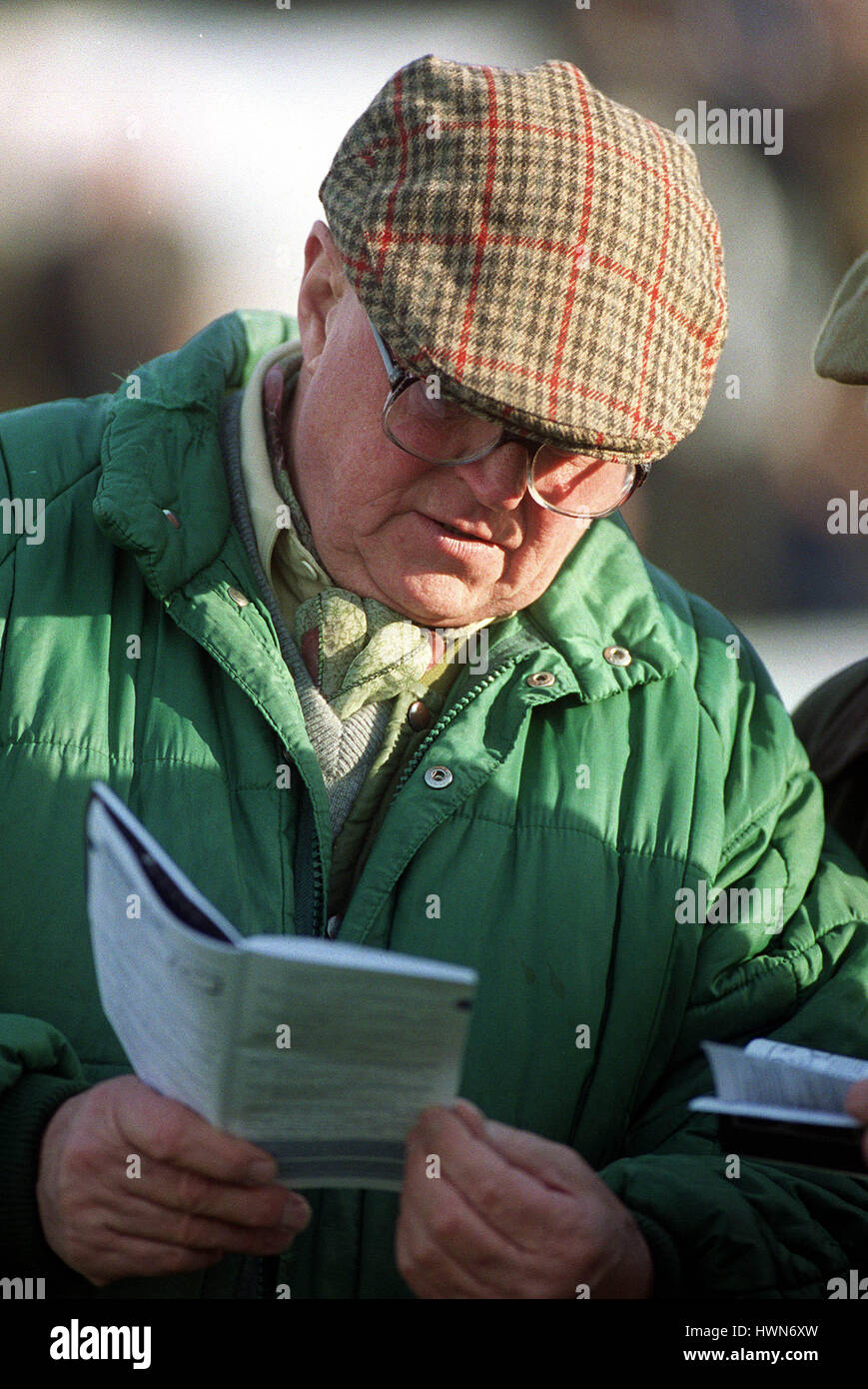 MICK EASTERBY RACE HORSE TRAINER WETHERBY RACECOURSE WETHERBY ENGLAND ...