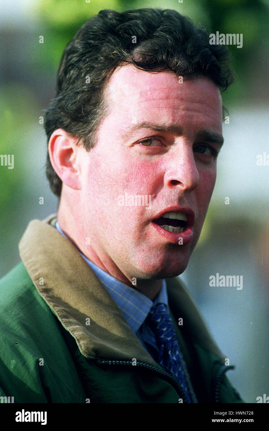 TOM GEORGE RACE HORSE TRAINER WETHERBY RACECOARSE WETHERBY ENGLAND 03 ...