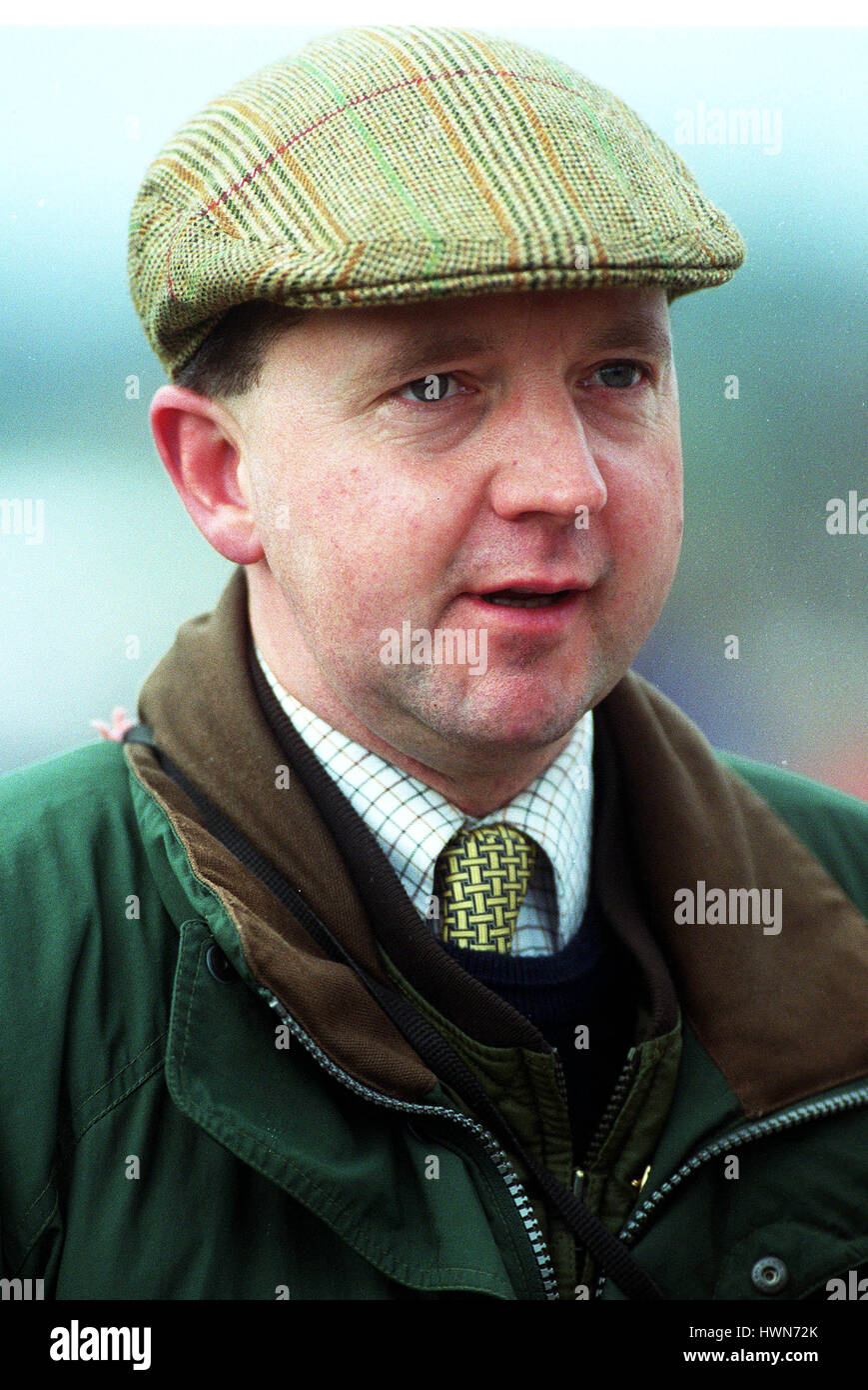 TIM EASTERBY RACE HORSE TRAINER WETHERBY RACECOARSE WETHERBY ENGLAND 03 ...