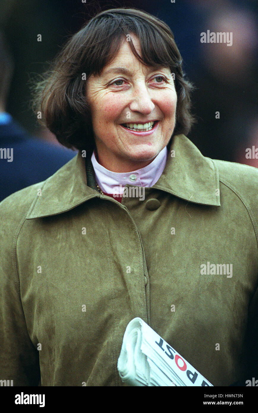 HENRIETTA KNIGHT RACE HORSE TRAINER WETHERBY RACECOARSE WETHERBY ...