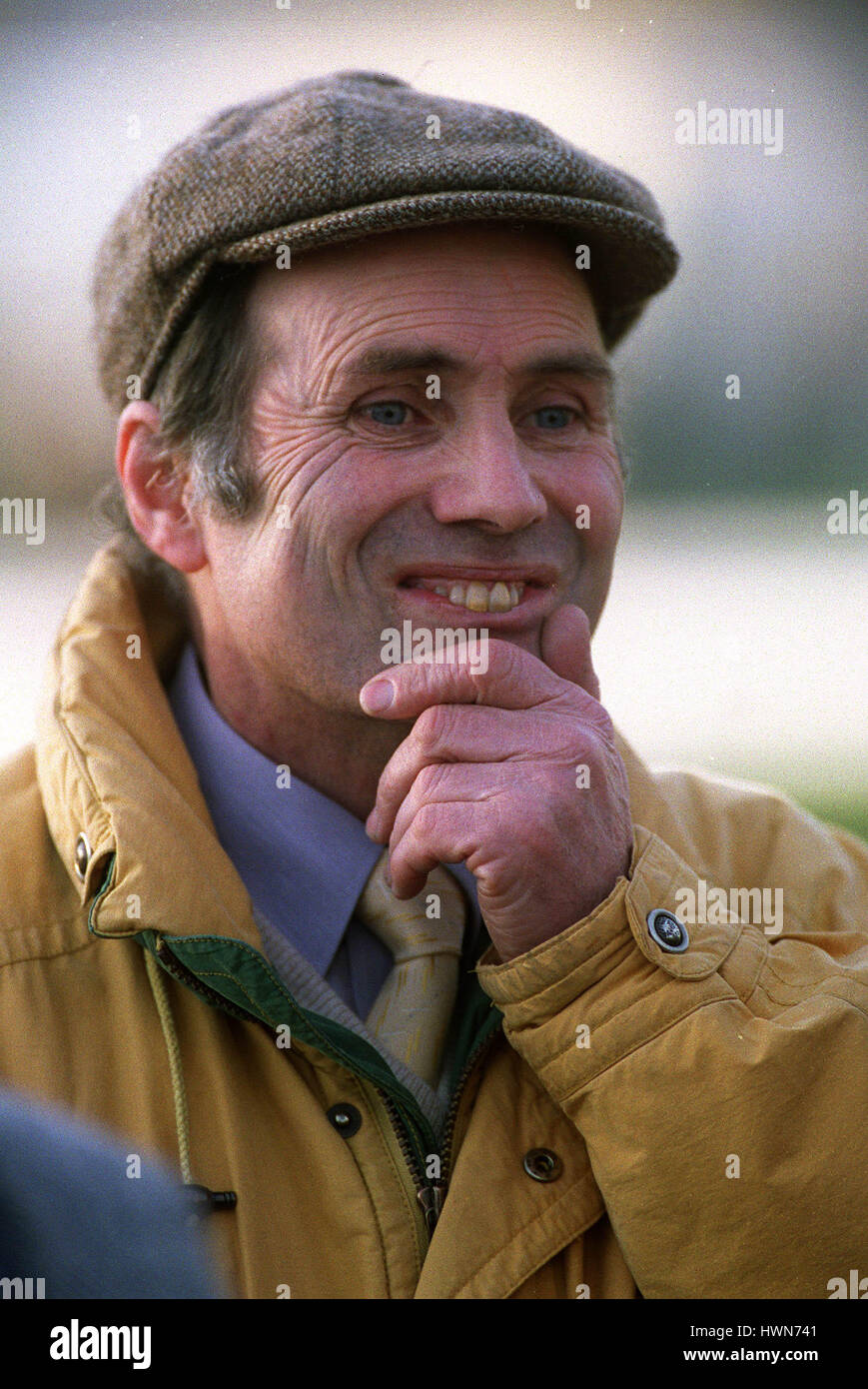 GEORGE MOORE RACE HORSE TRAINER WETHERBY RACECOURSE WETHERBY ENGLAND 08 ...