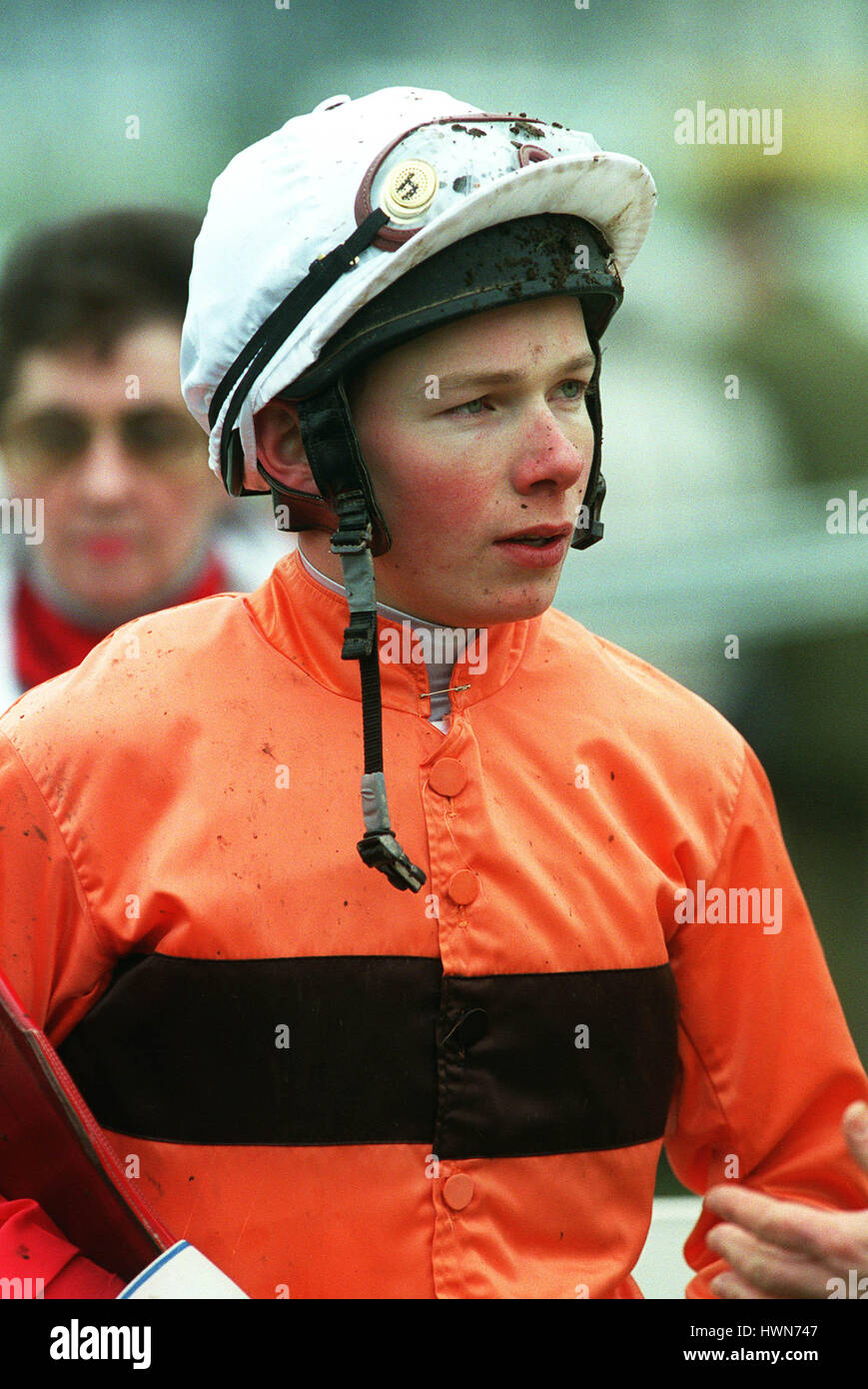 JAMIE SPENCER JOCKEY DONCASTER DONCASTER RACECOURSE 22 March 2001 Stock ...