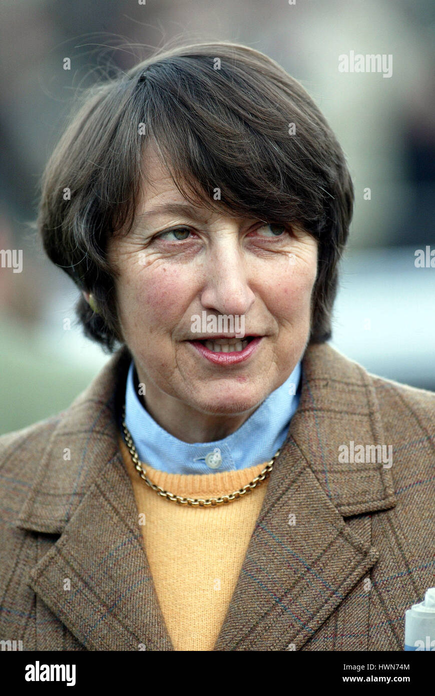 HENRIETTA KNIGHT RACE HORSE TRAINER WETHERBY RACECOARSE WETHERBY ...