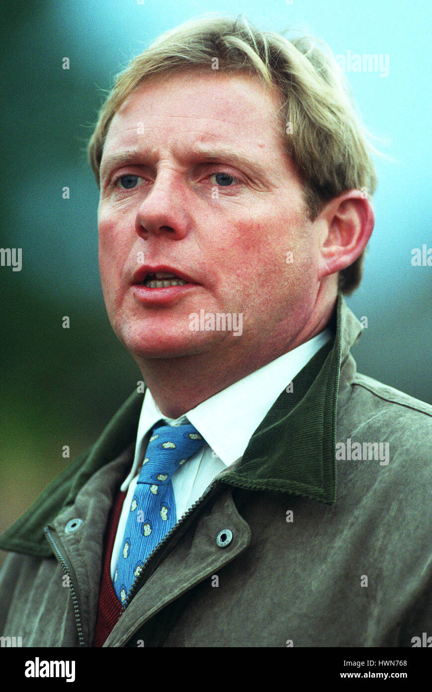 PAUL WEBBER RACE HORSE TRAINER WETHERBY RACECOARSE WETHERBY ENGLAND 03 ...