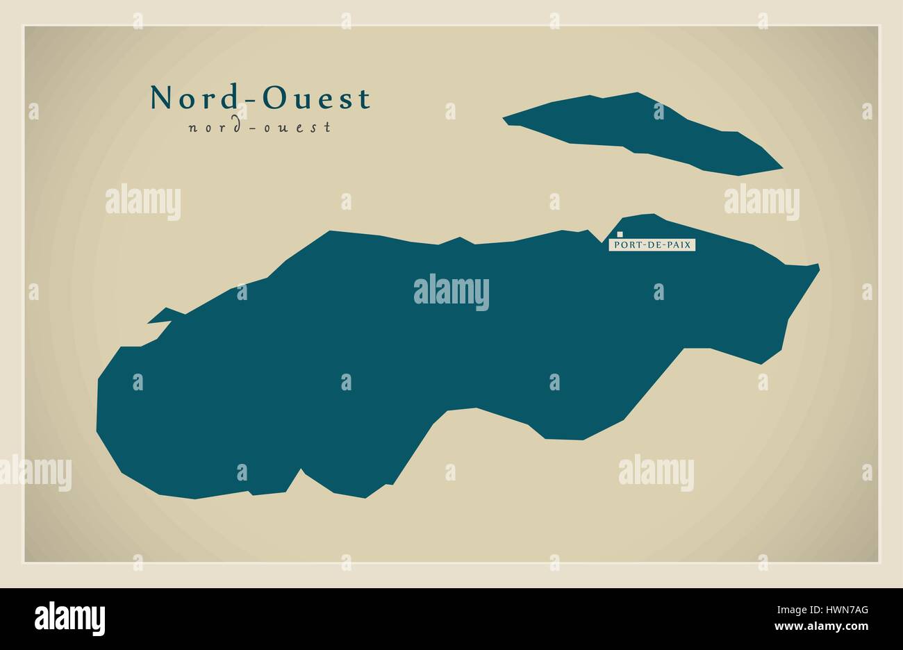 Map of nord department hi-res stock photography and images - Alamy