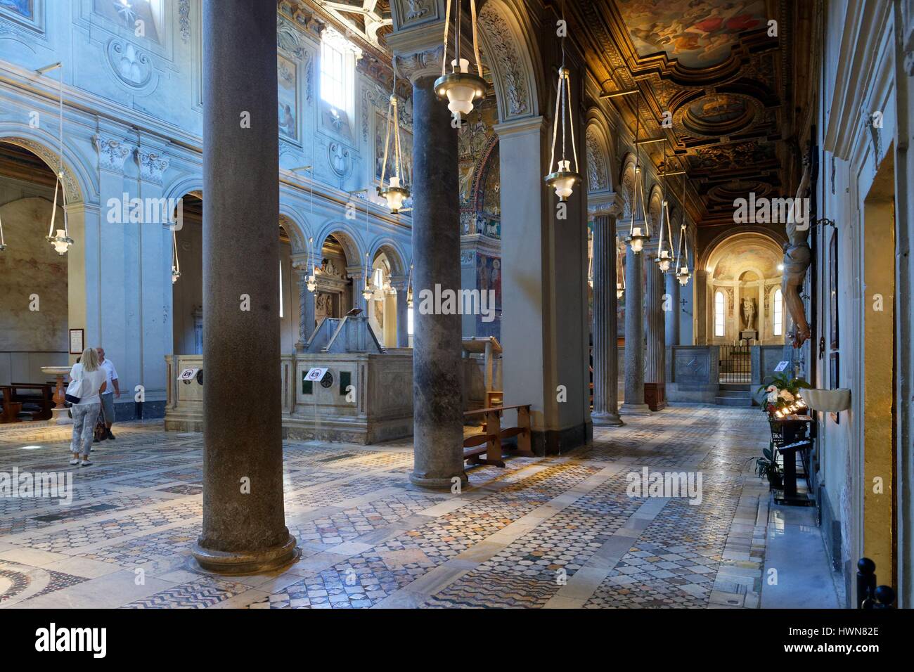 Basilica san clemente rome hi-res stock photography and images - Alamy