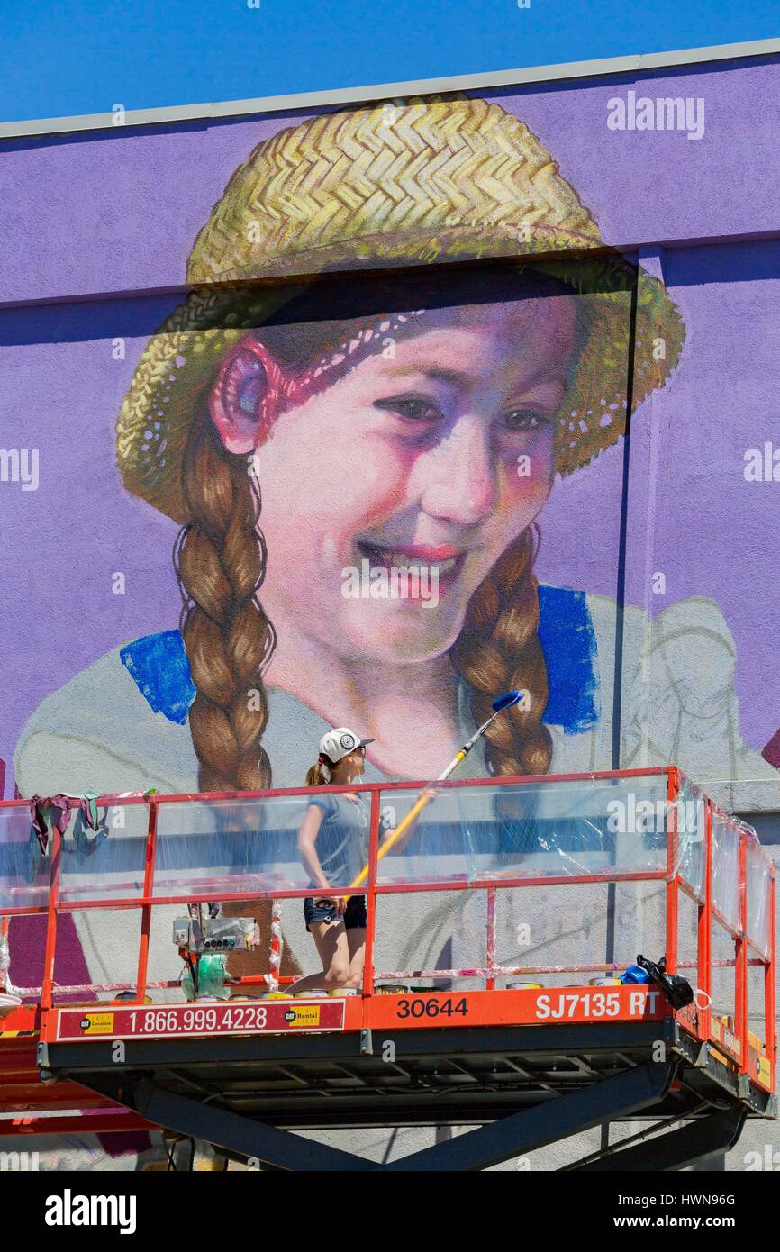 Canada, Province of Quebec, Montreal Natalia Rak (Poland) festival ...