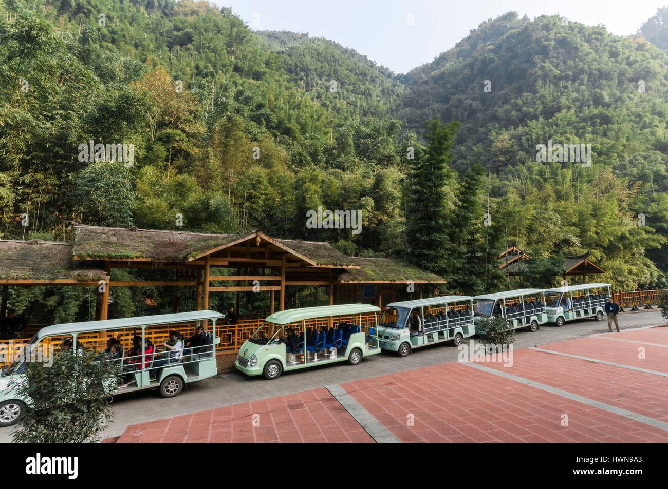 China, Guizhou, Chishui, Danxia National Geological Park Stock Photo ...