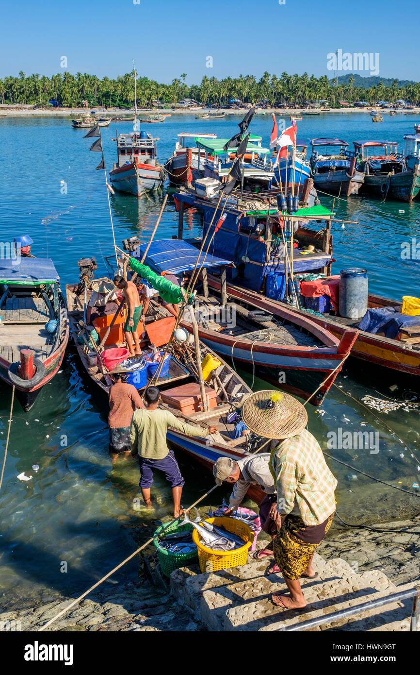 Myanmar (Burma), Rakhine state (or Arakan state), Thandwe district ...