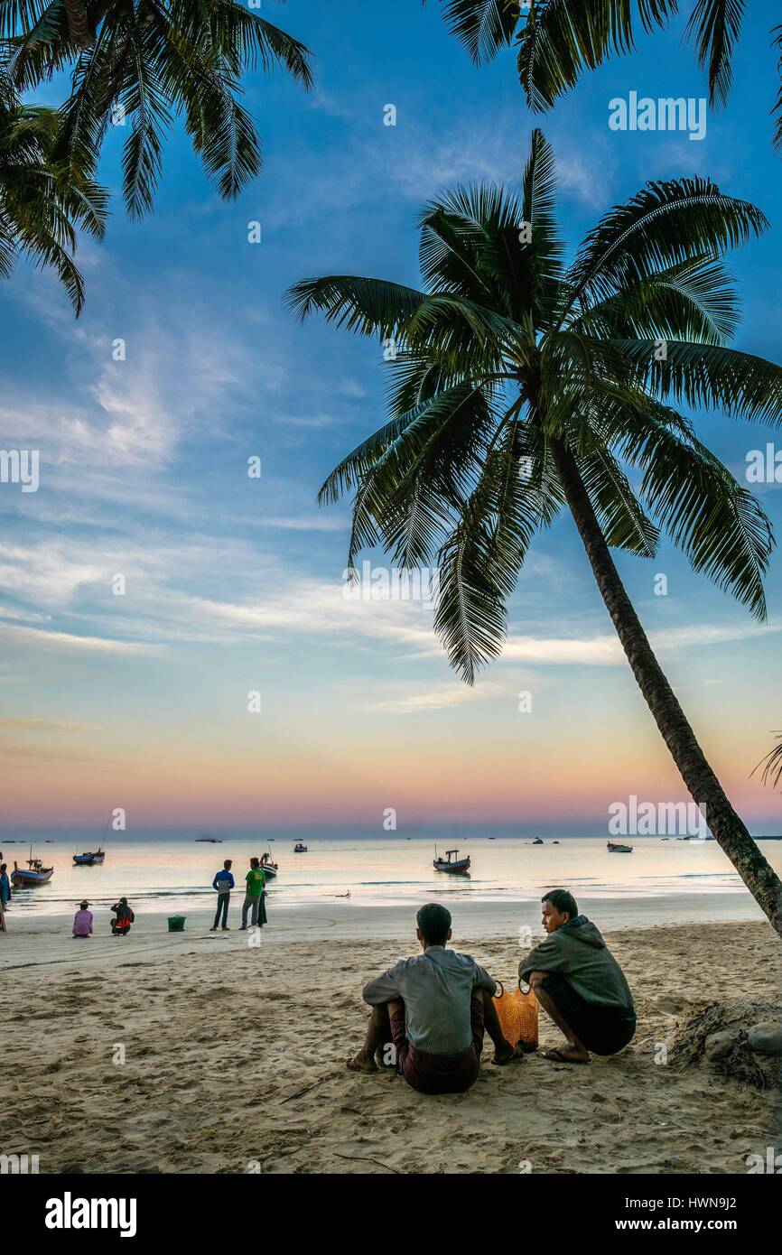 Myanmar (Burma), Rakhine state (or Arakan state), Thandwe district ...