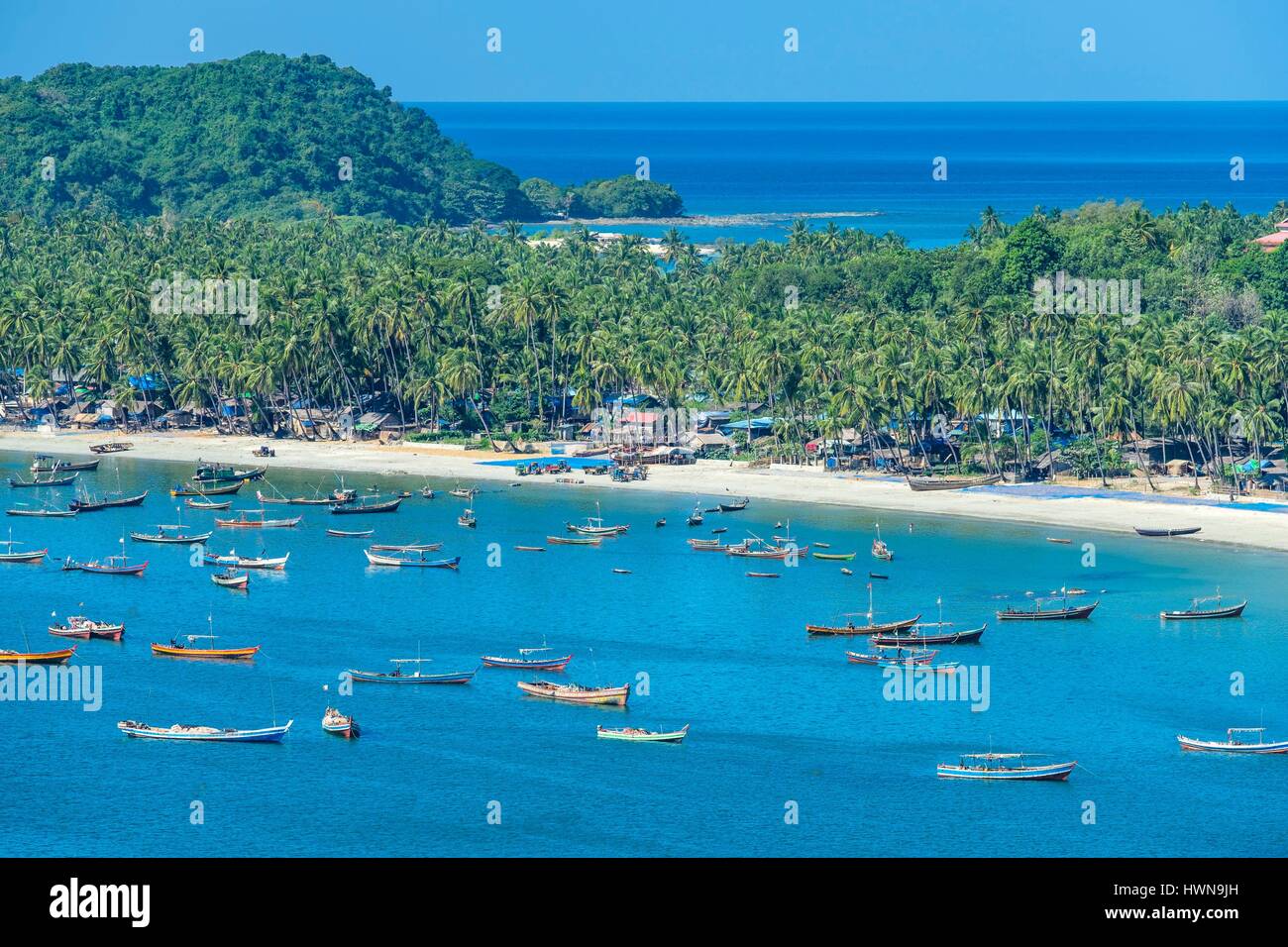 Myanmar (Burma), Rakhine state (or Arakan state), Thandwe district ...