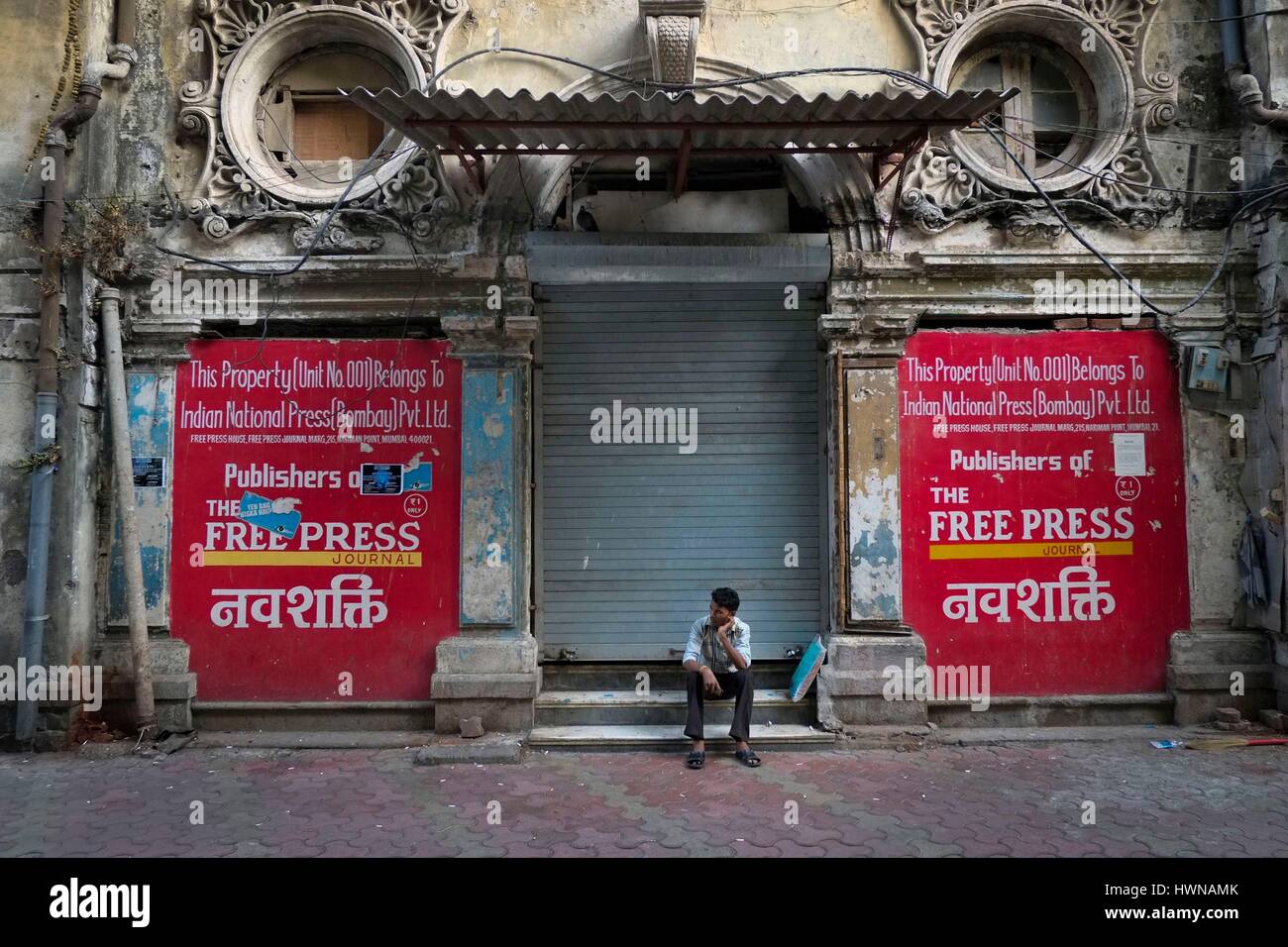 Bombay street scene hi-res stock photography and images - Alamy