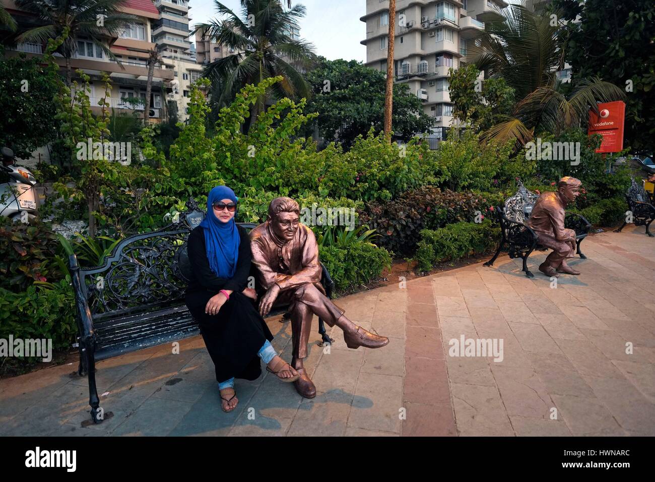 Bandstand promenade mumbai hi-res stock photography and images - Alamy