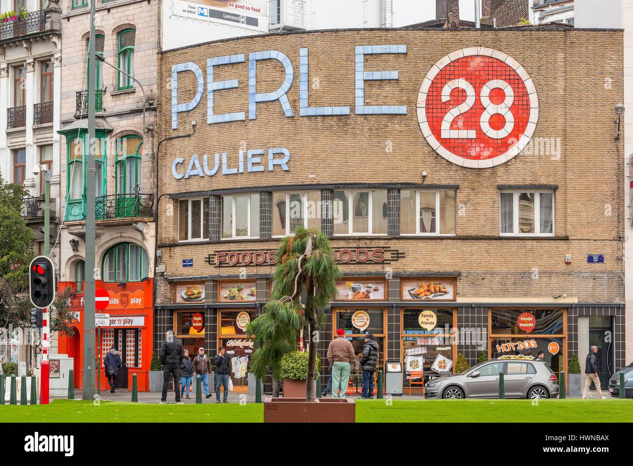 Boulevard du midi brussels hi-res stock photography and images - Alamy