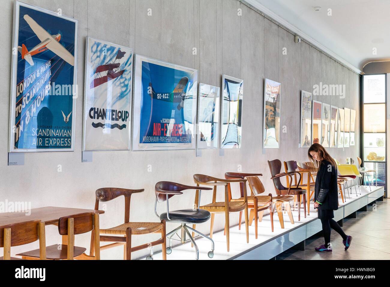 Denmark, Zealand, Copenhagen, Designmuseum Danmark, museum founded in ...