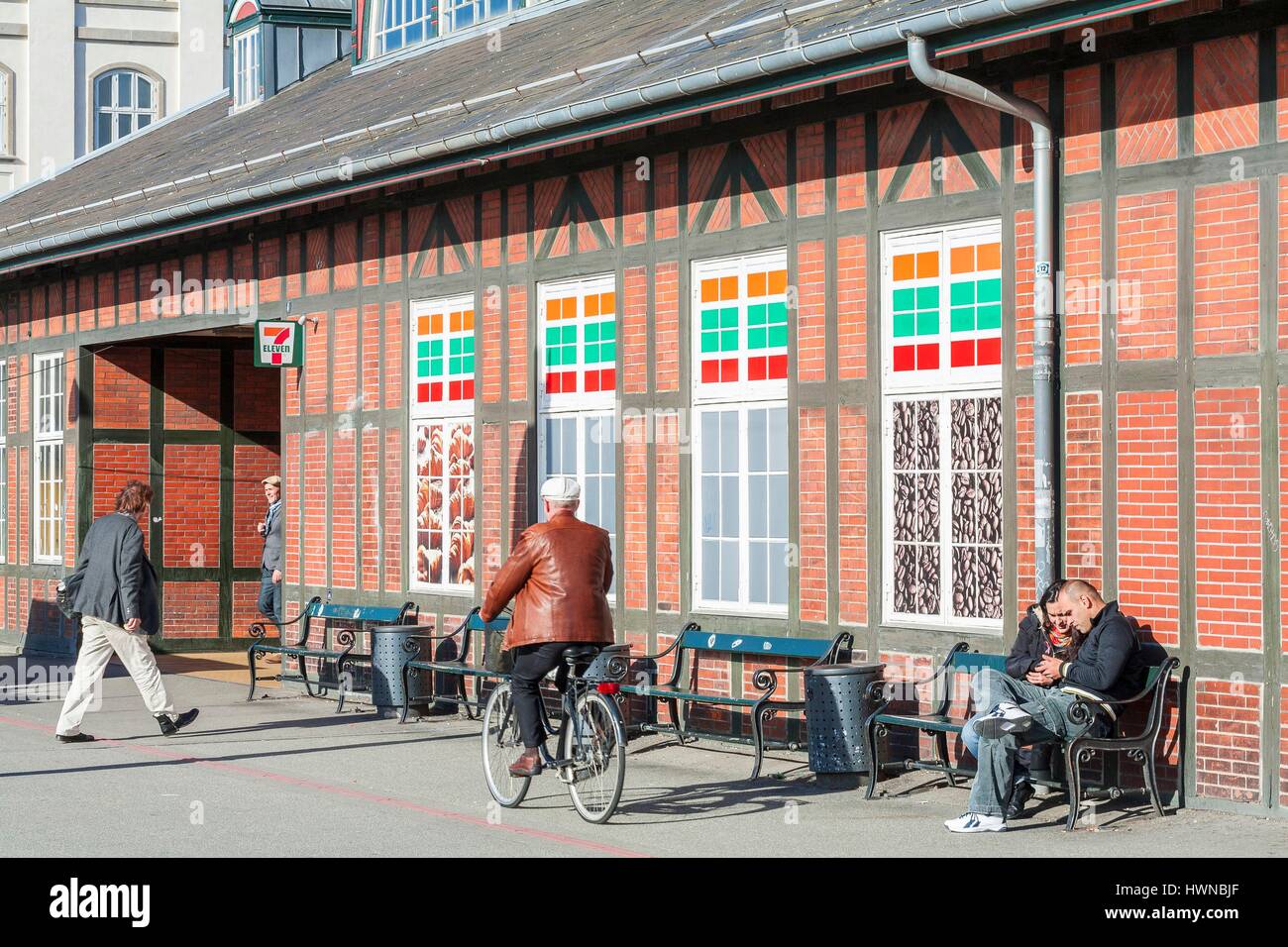Denmark, Zealand, Copenhagen, train station Osterport designed by ...