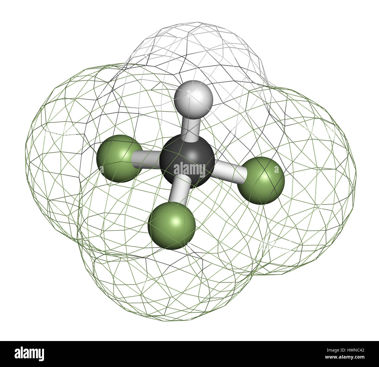 Gas Molecules 3d