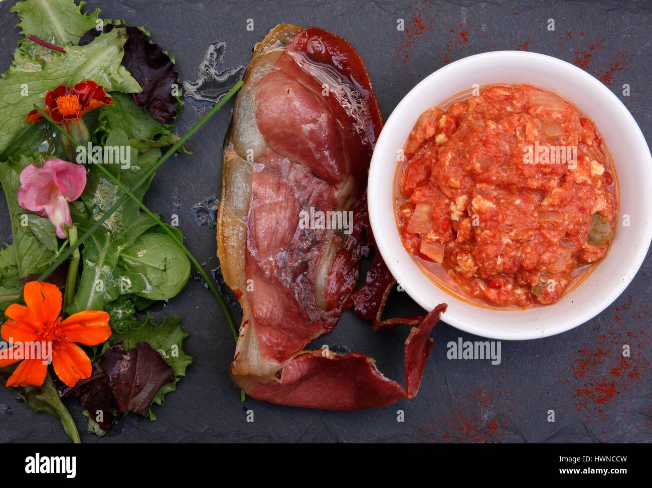 Piperade basque hi-res stock photography and images - Alamy