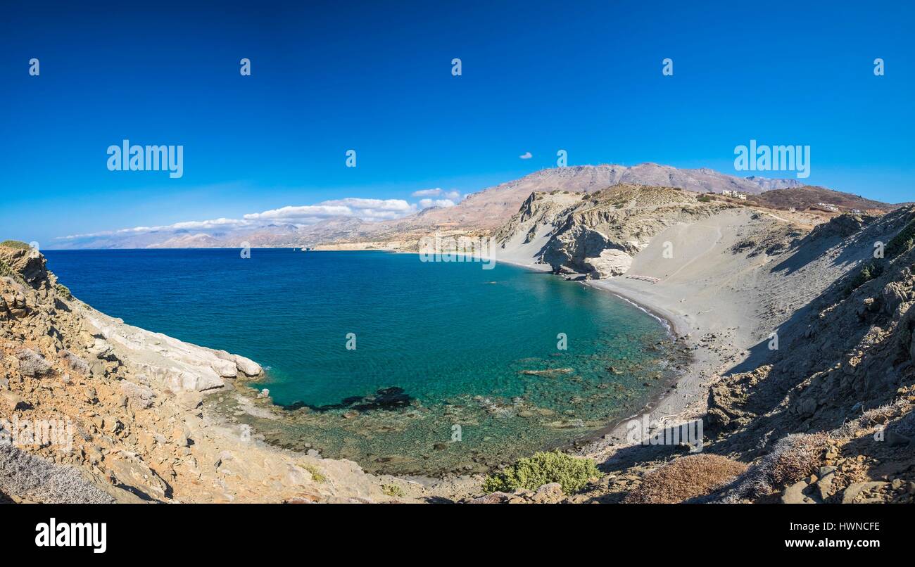 Greece, Crete, Messara bay, surroundings of Agia Galini, Agios Pavlos ...