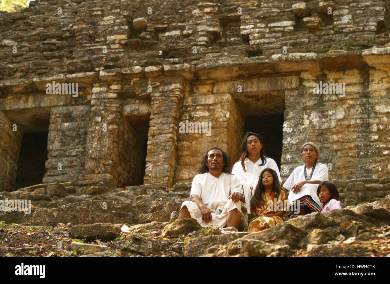 Mayan descendants hi-res stock photography and images - Alamy