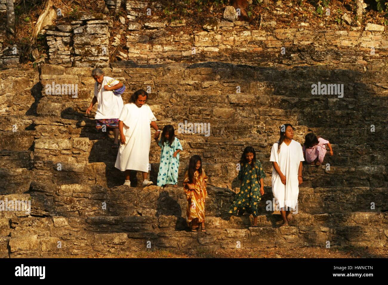 Mayan descendants hi-res stock photography and images - Alamy