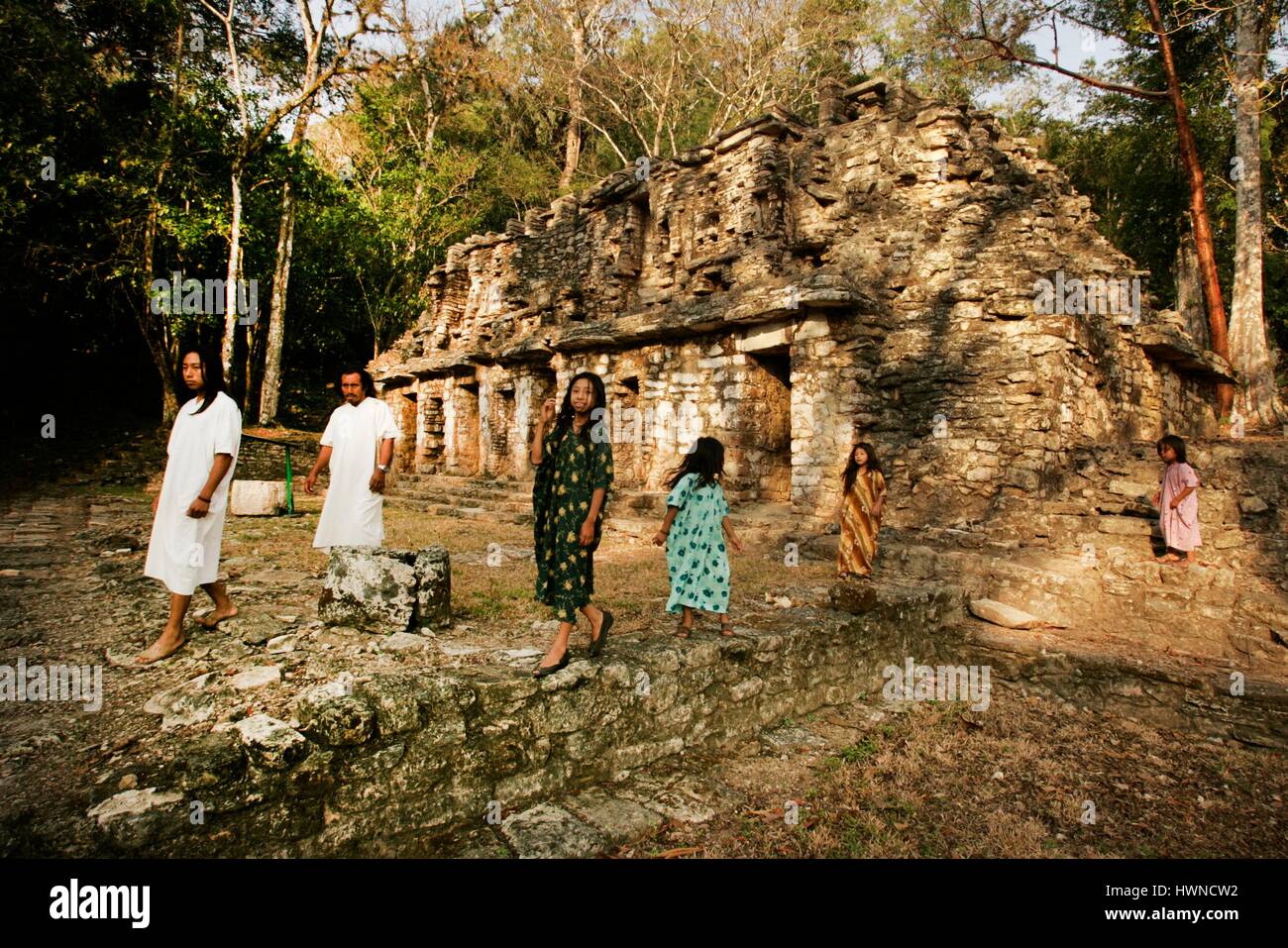 Mayan descendants hi-res stock photography and images - Alamy