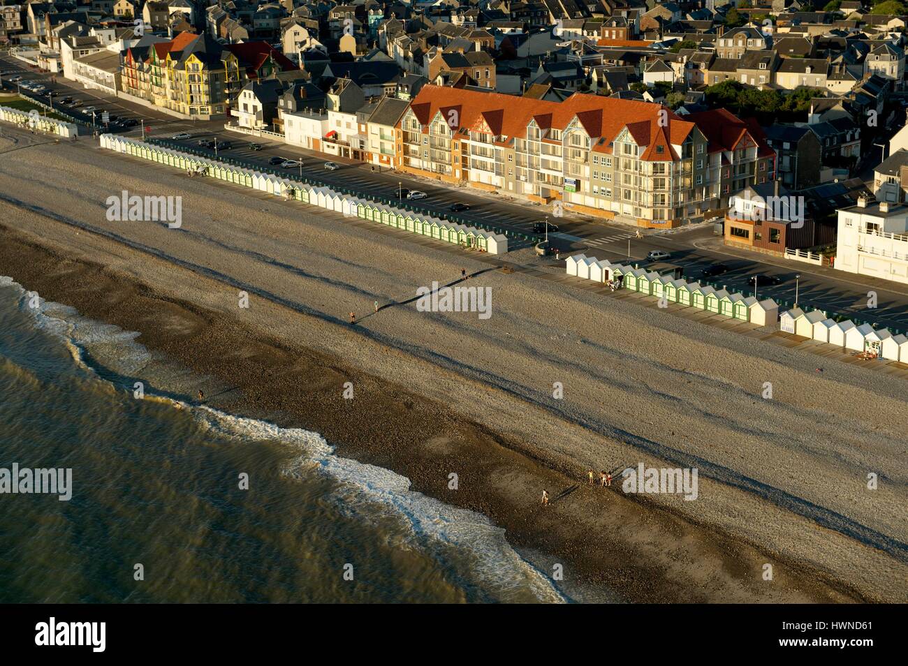 France, Somme, Cayeux sur Mer (aerial view Stock Photo - Alamy