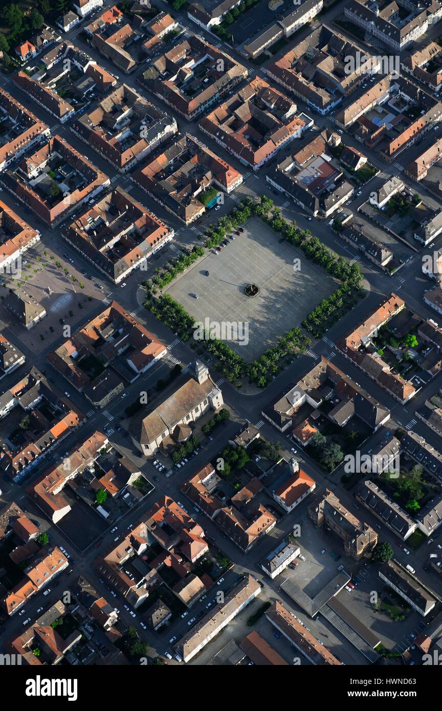 Neuf brisach aerial view hi-res stock photography and images - Alamy