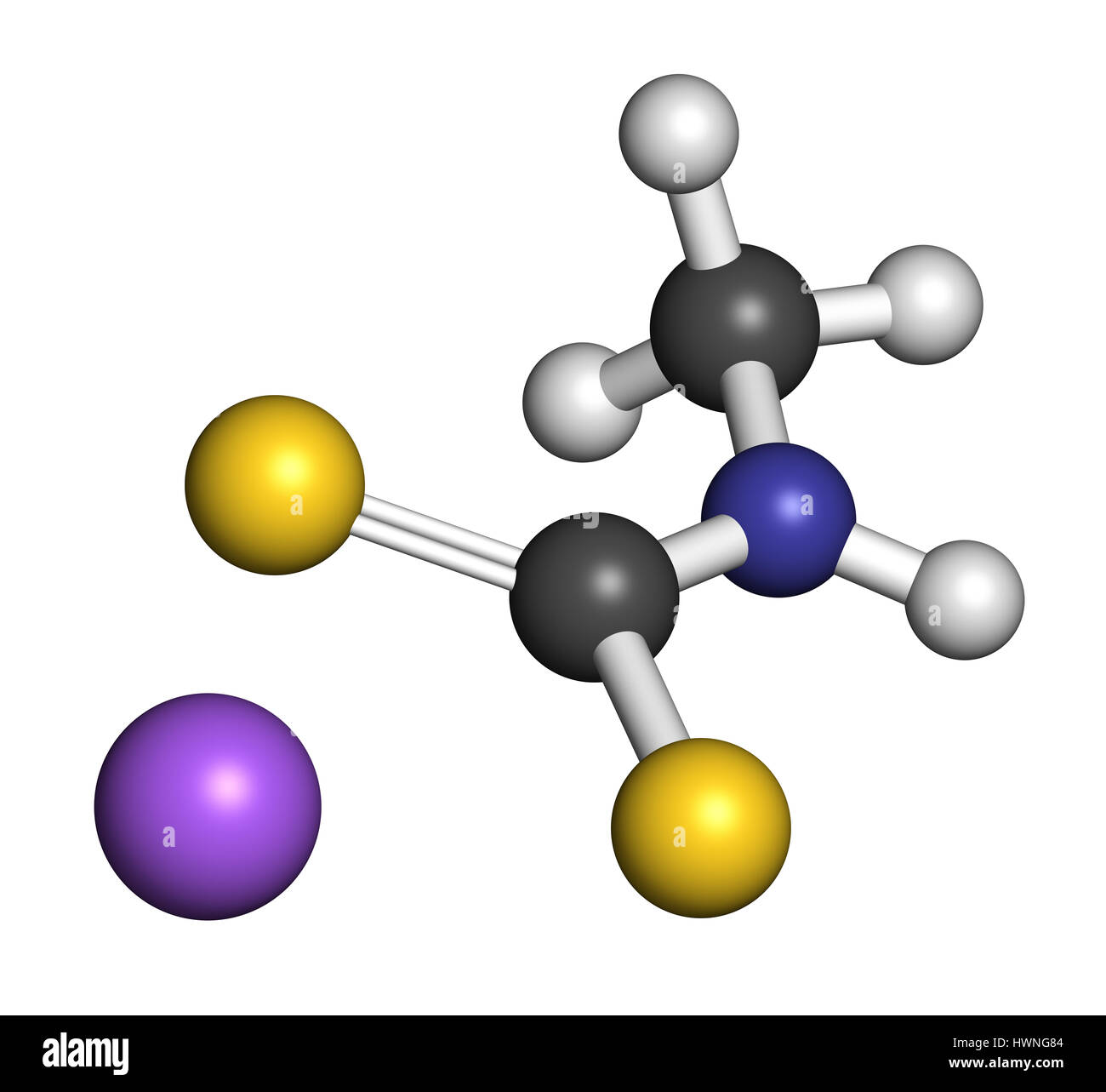 Metam sodium molecule hi-res stock photography and images - Alamy