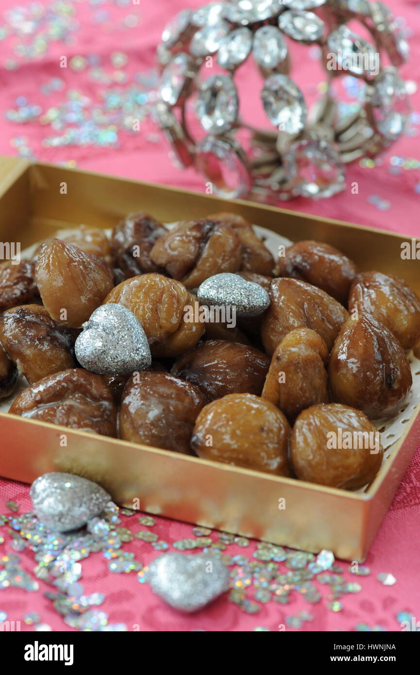 Marrons glacés hi-res stock photography and images - Alamy