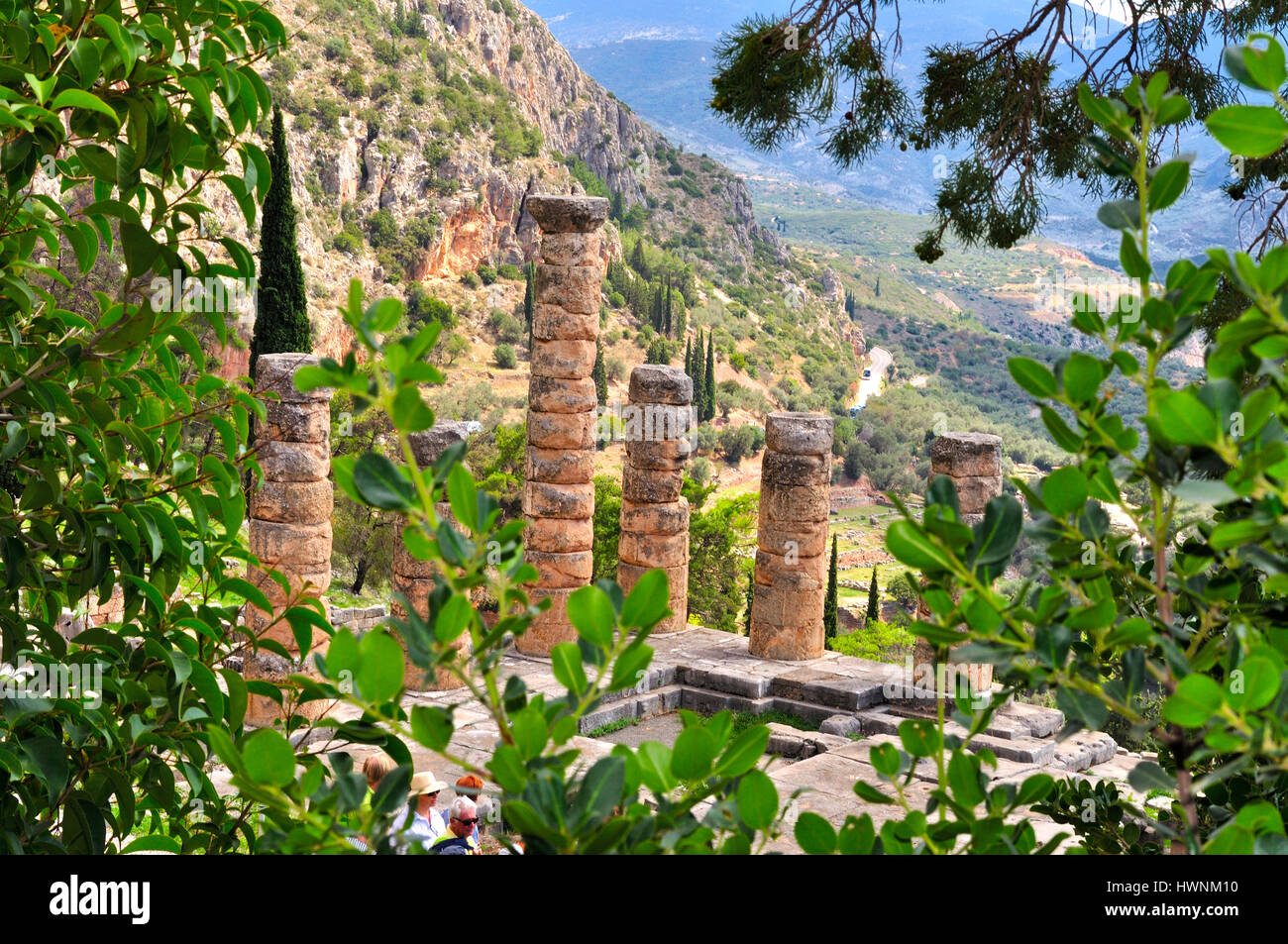 Ruins of delphi hi-res stock photography and images - Alamy