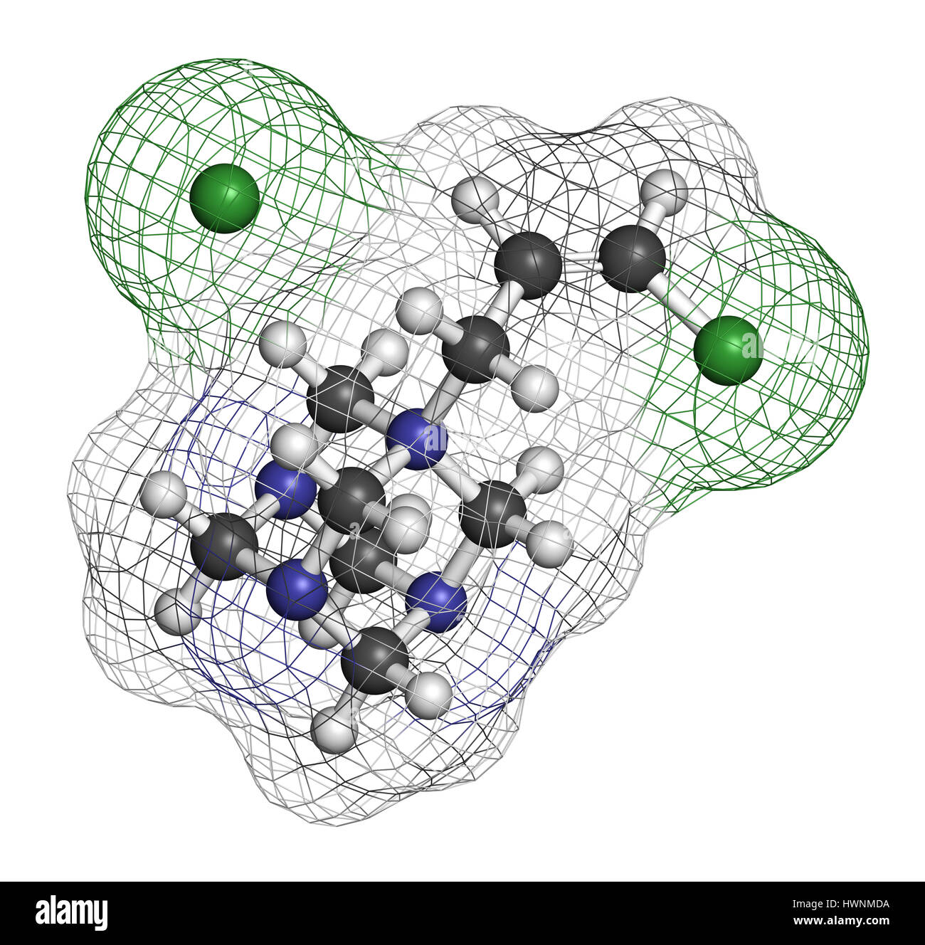 Quaternium-15 surfactant and preservative molecule (formaldehyde ...