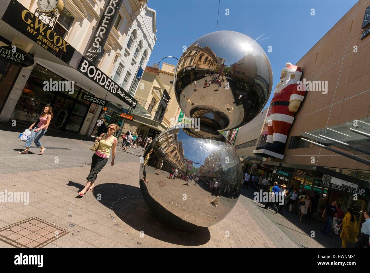 Australia, South Australia, Adelaide, Rundle Mall Stock Photo - Alamy