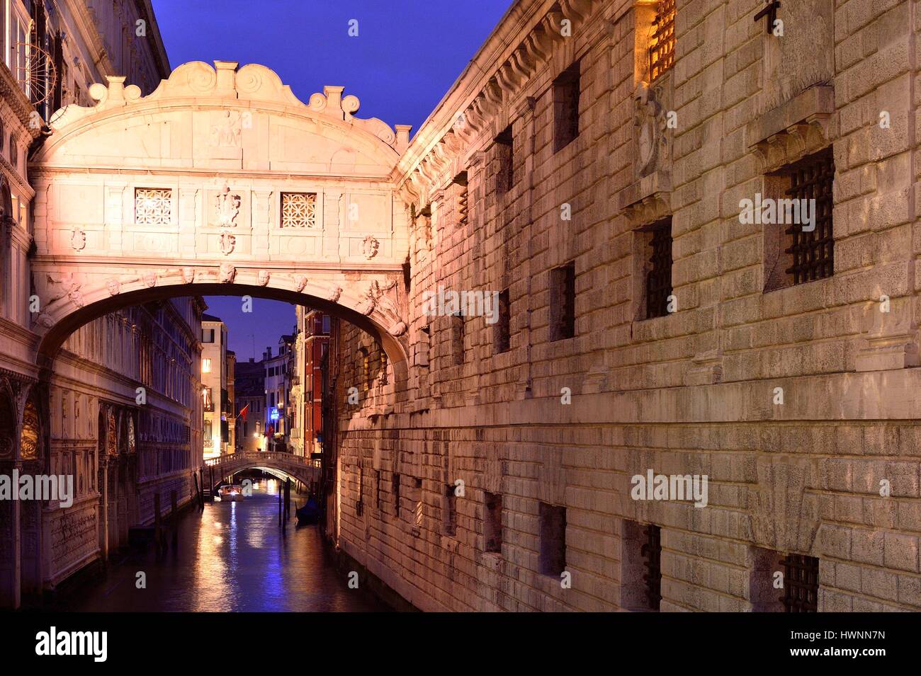 Italy, Venetia, Venice, listed as World Heritage by UNESCO, Ponte dei ...