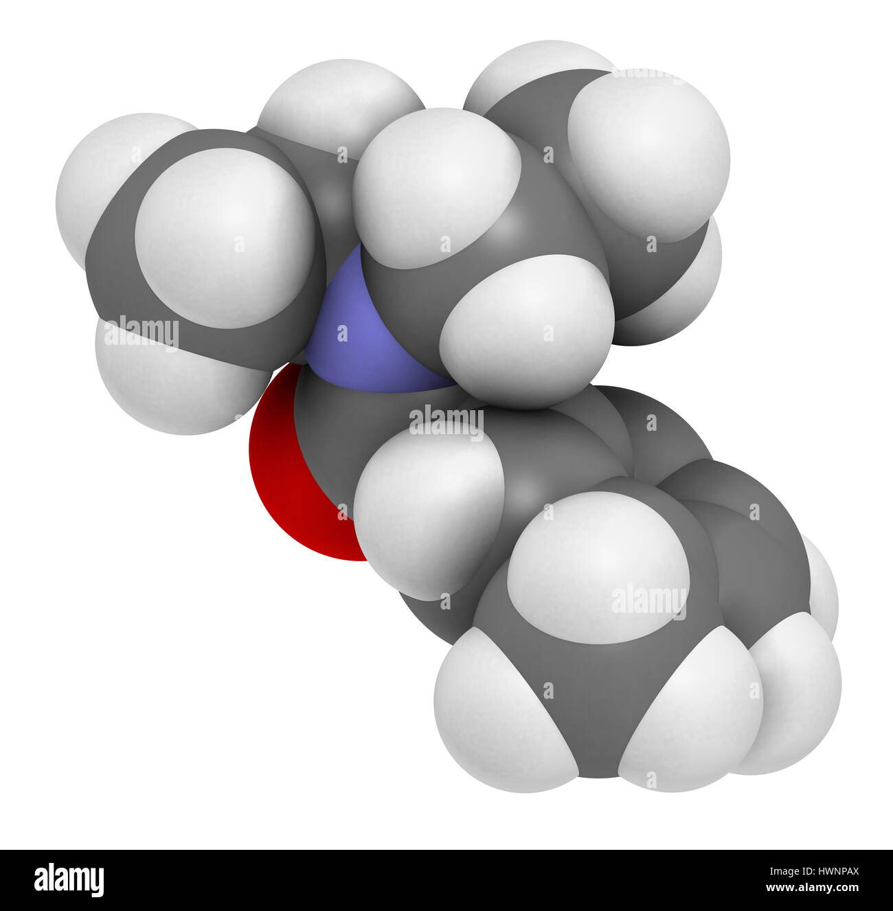 DEET (diethyltoluamide, N,N-Diethyl-meta-toluamide) insect repellent ...