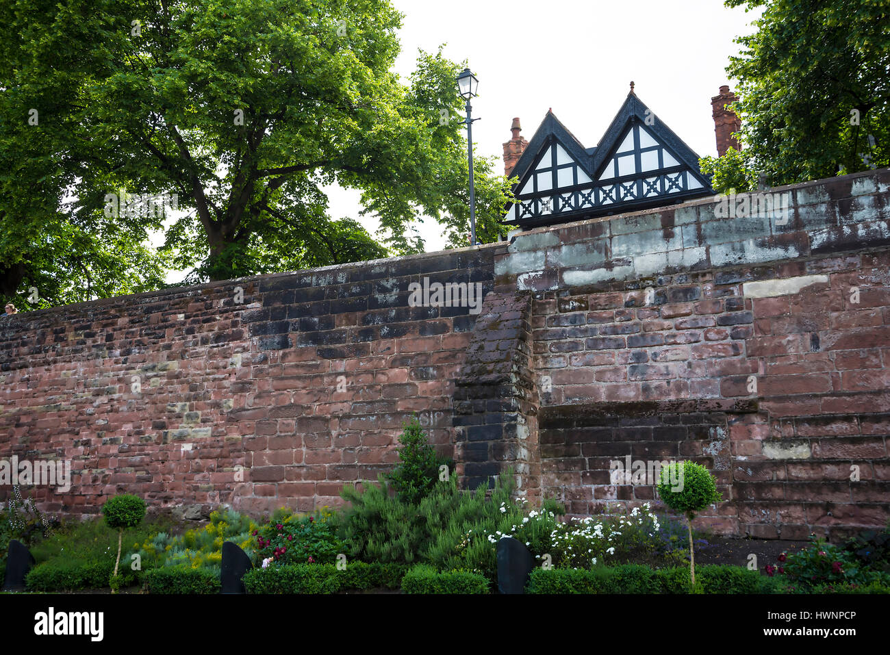 Roman Garden in Chester is the County City of Cheshire England, It has ...