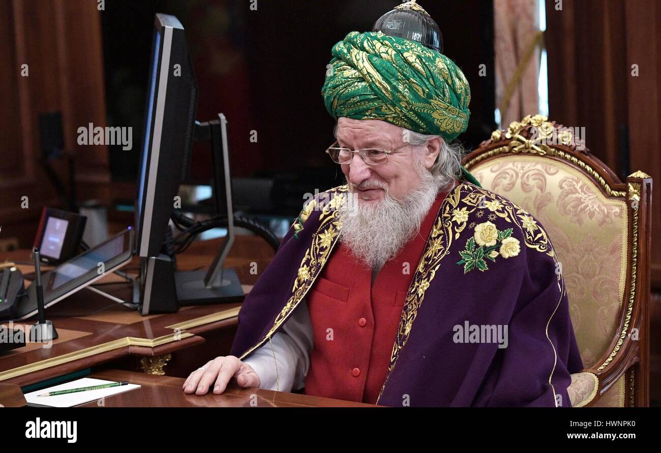 Chairman of the Central Spiritual Directorate of Muslims of Russia and ...
