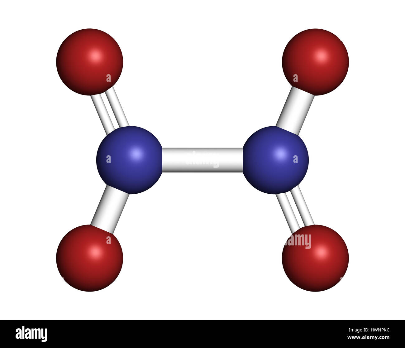 Nitrogen tetroxide (dinitrogen tetroxide, N2O4) rocket propellant ...