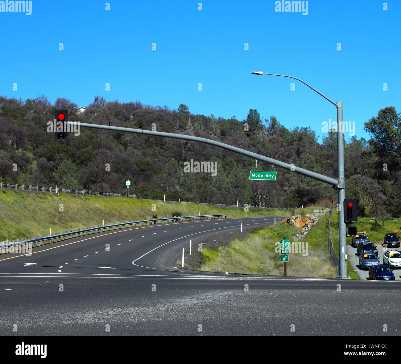 California highway road sign hi-res stock photography and images - Alamy