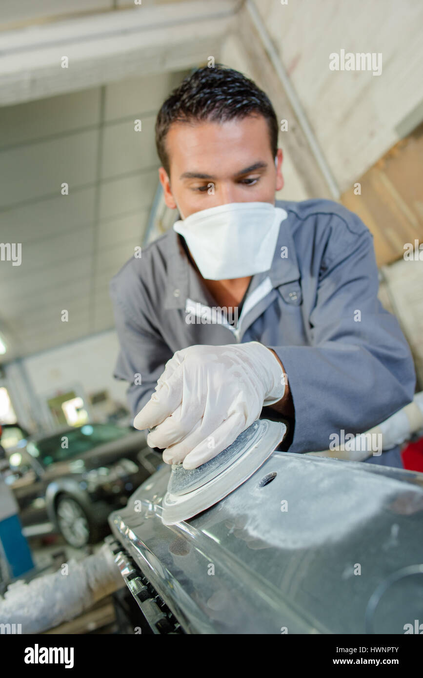 Mechanic buff hi-res stock photography and images - Alamy
