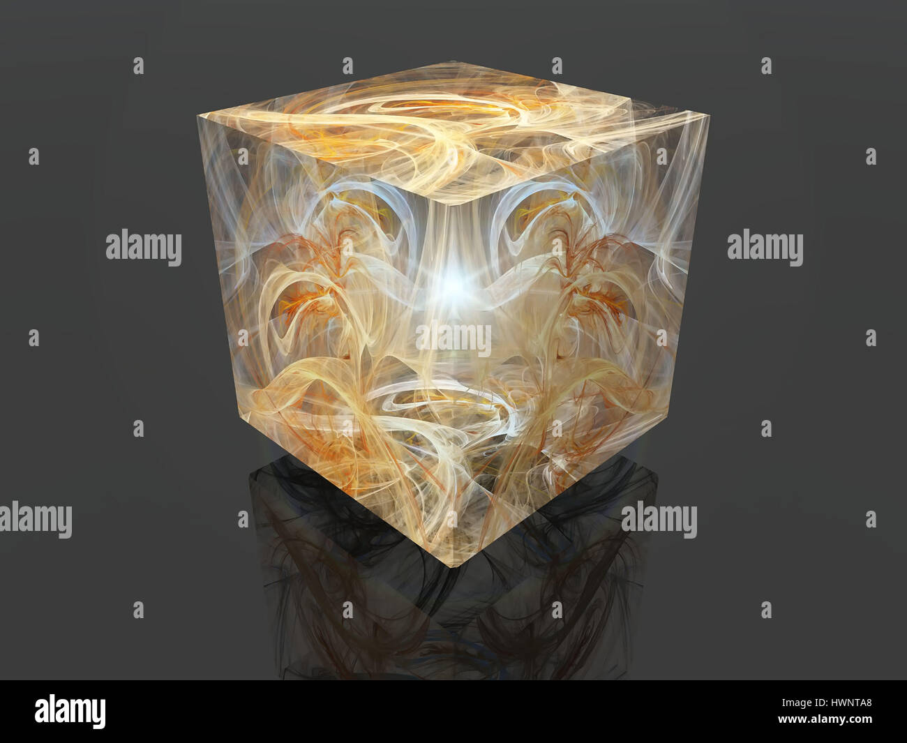 forms and curves on a cube Stock Photo - Alamy