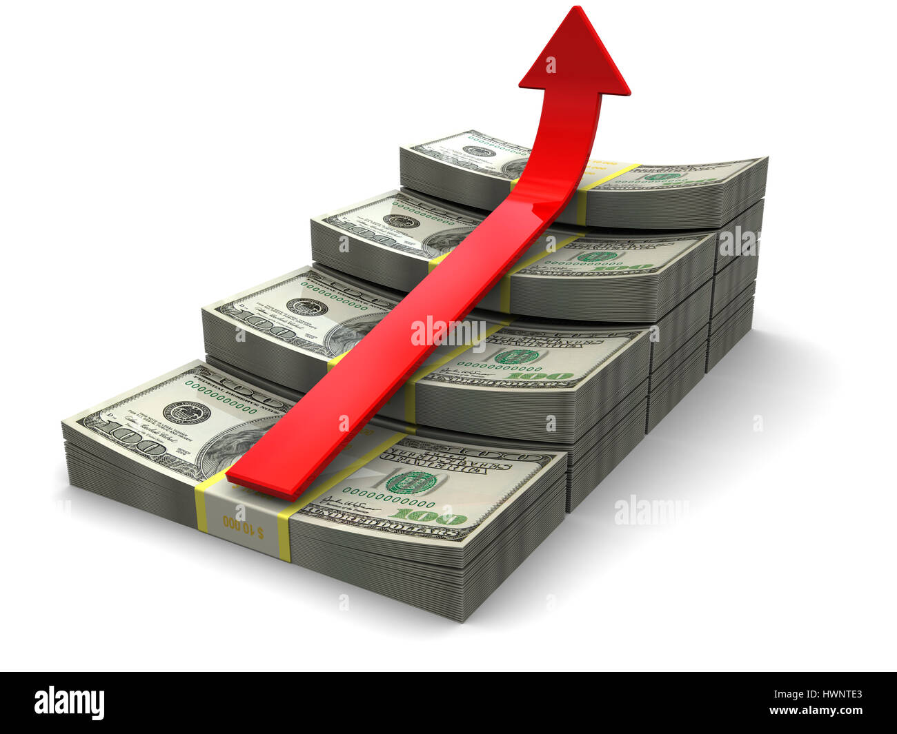 Upward arrow Cut Out Stock Images & Pictures - Alamy