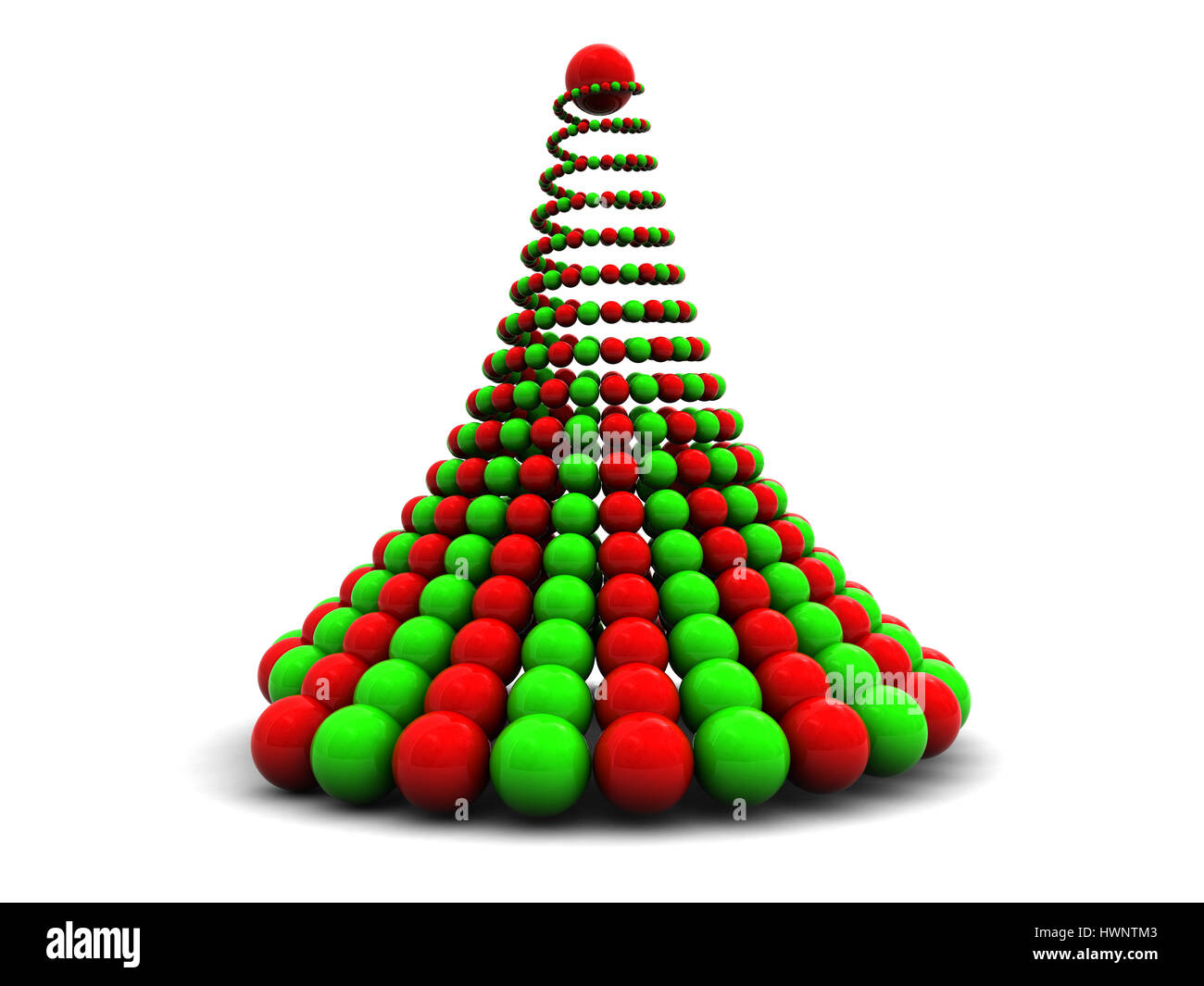 Christmas tree symbol Cut Out Stock Images & Pictures - Alamy