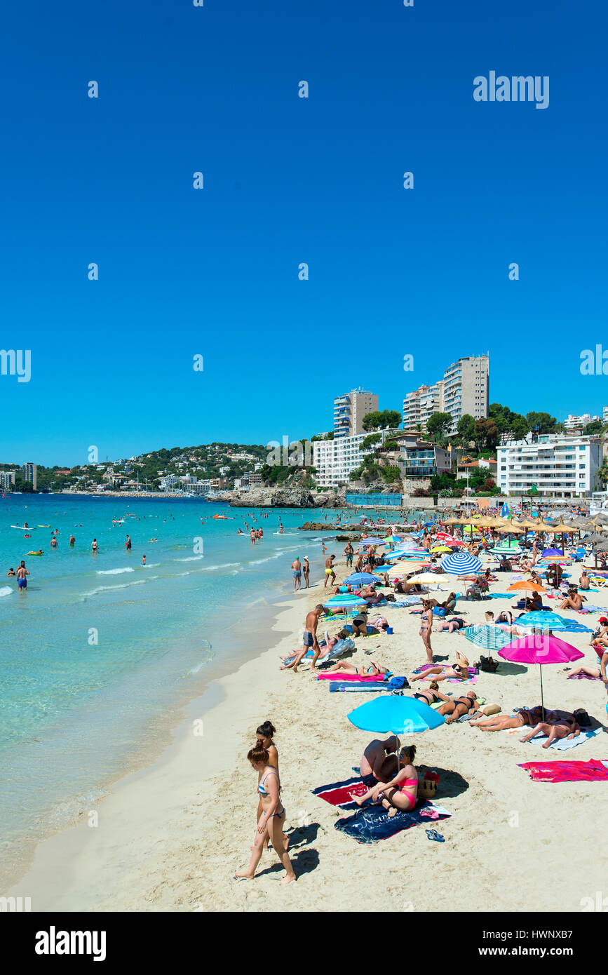 Cala Mayor Beach, Mallorca, Baleares, Spain Stock Photo - Alamy